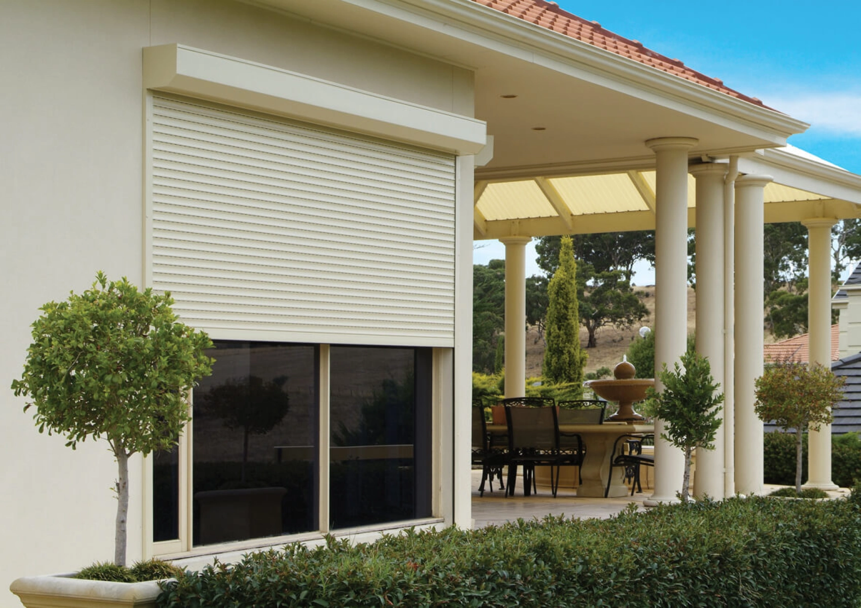 Outdoor Roller Shutters Perth | The Blinds Gallery